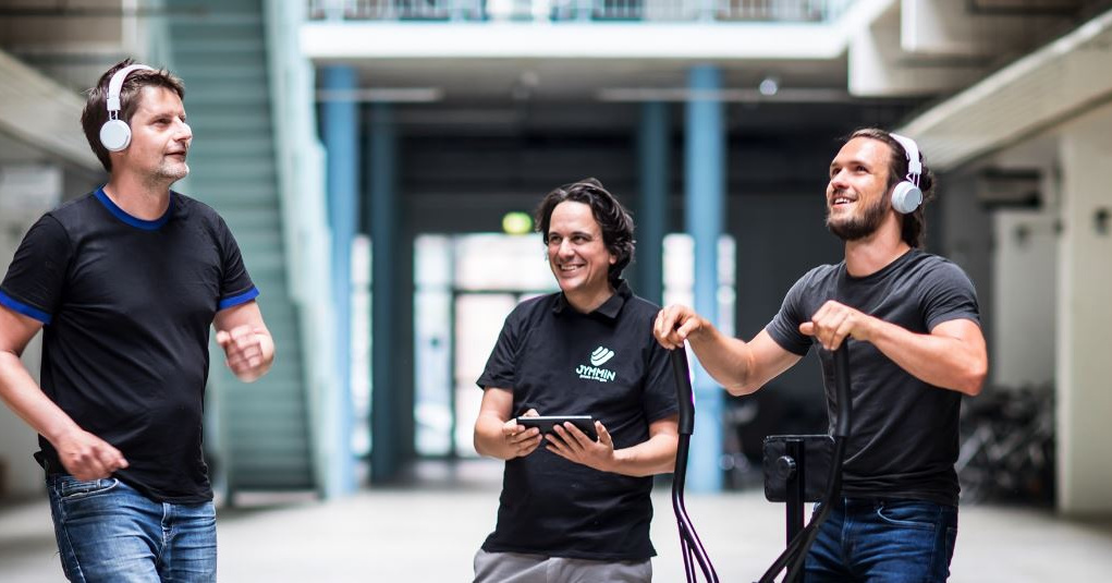 Making music with muscle power – Leipzig start-up Jymmin
